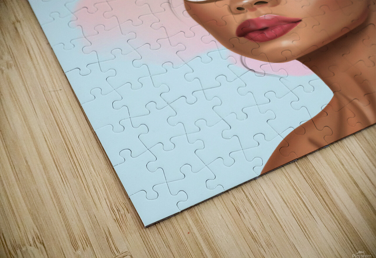 Quietude - Baby Blue Portrait - Poster by Every Good n Perfect Gift ...
