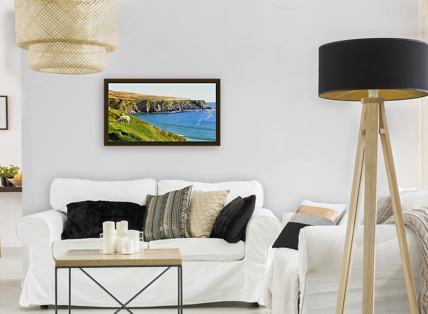 Summer Grazing - Silver Stand Beach by Lexa Harpell Wall Art