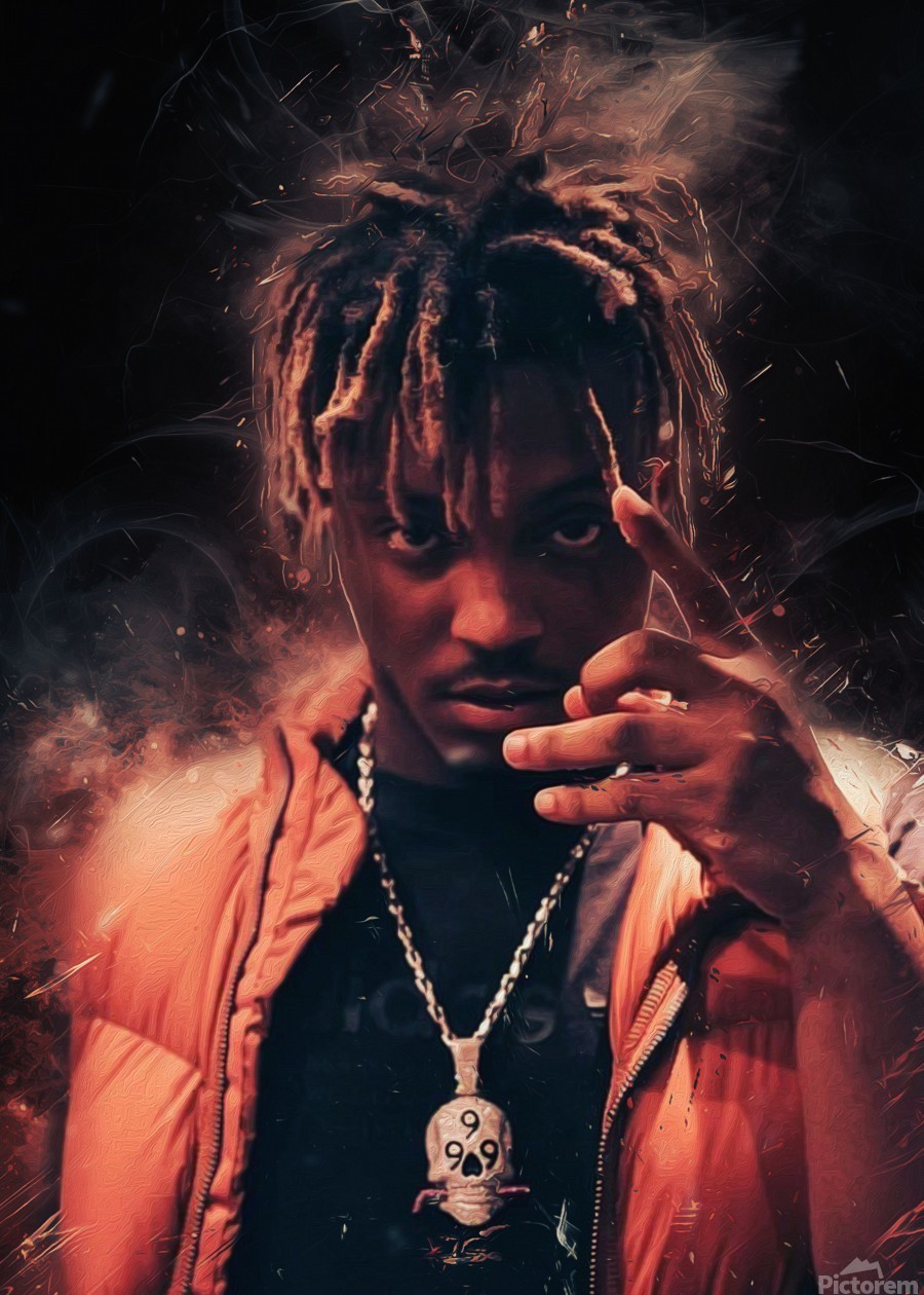 Juice WRLD by Coolbits Artworks Wall Art