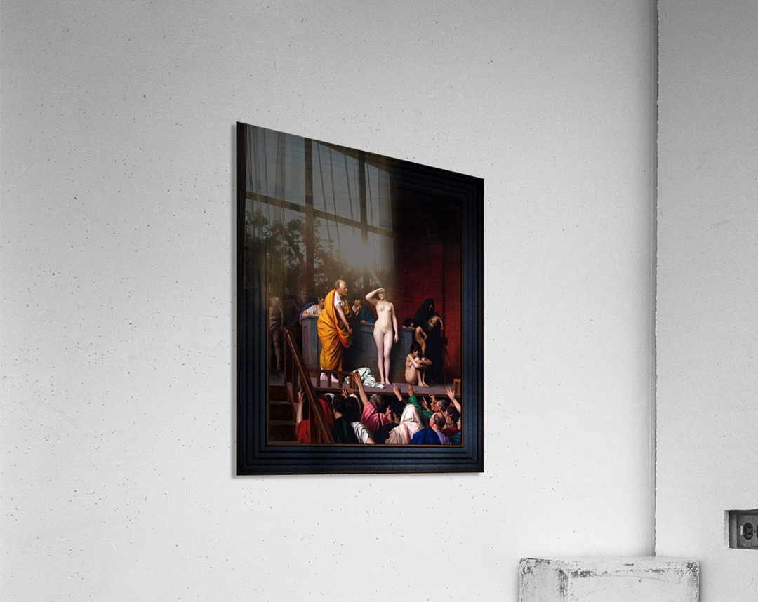 The Slave Market Gerome Painting
