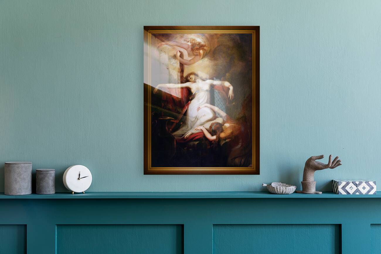 Dido by Henry Fuseli Old Masters Reproductions by xzendor7 Wall Art