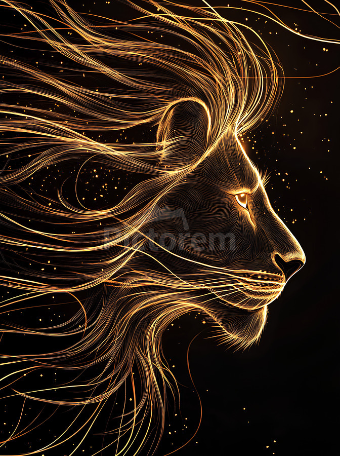lion face background hd