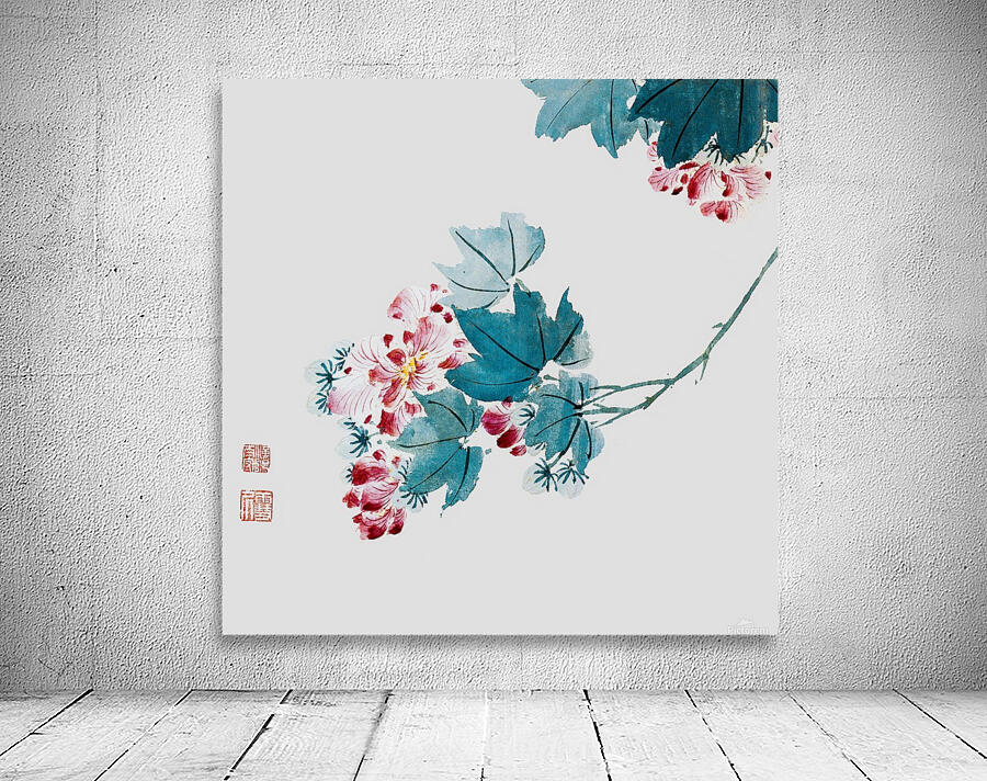 Chinese traditional flower-and-bird painting prints. Ming Dynasty ...