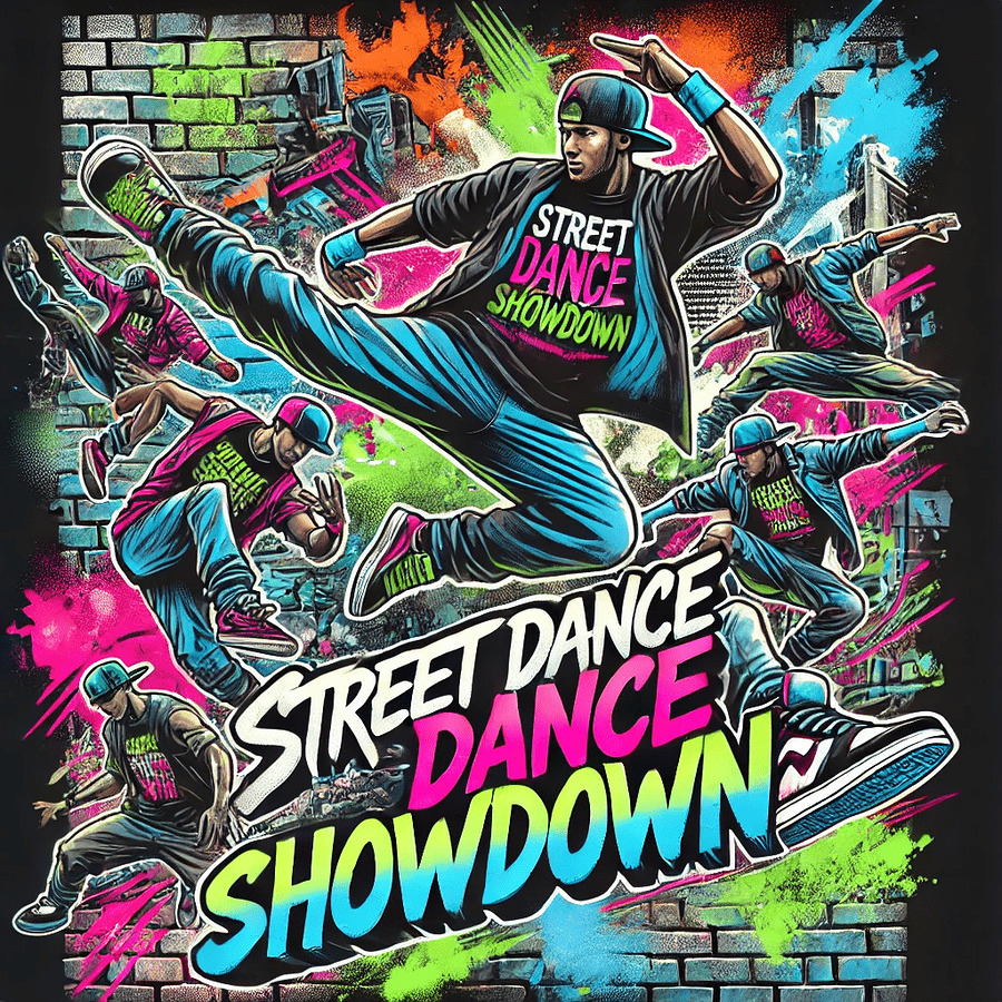 dance battle poster