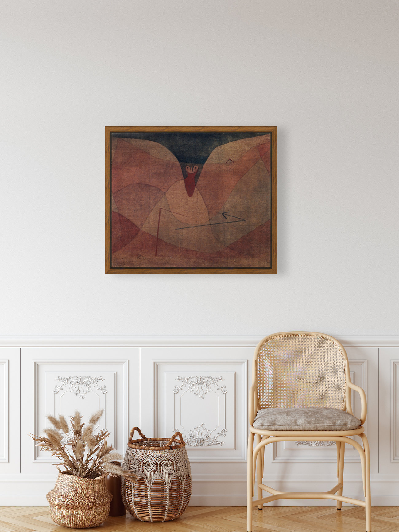 Paul Klee 1934 Aviatic Evolution by TOPARTGALLERY Wall Art