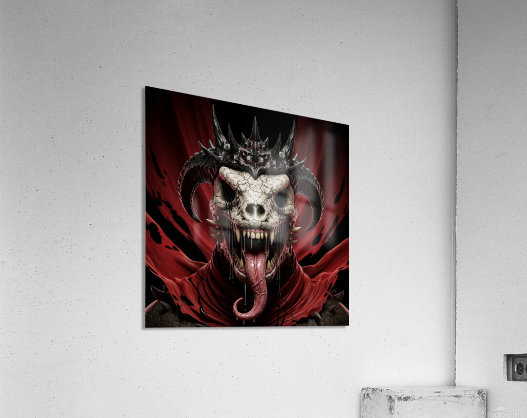 The Draconic Archdemon by Sumer Paintings Wall Art