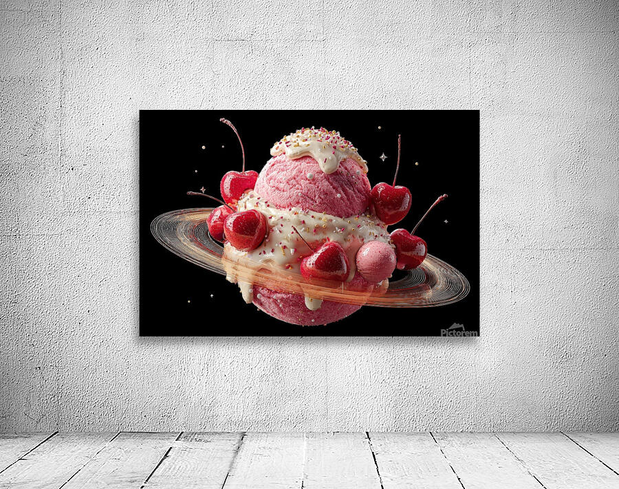 Cherry Sundae Planet - A Sweet Escape into Space by Matthias Hauser ...