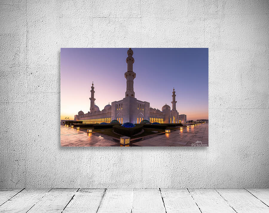 Abu Dhabi Grand Mosque Iconic Landmark and Architectural Marvel of UAE ...