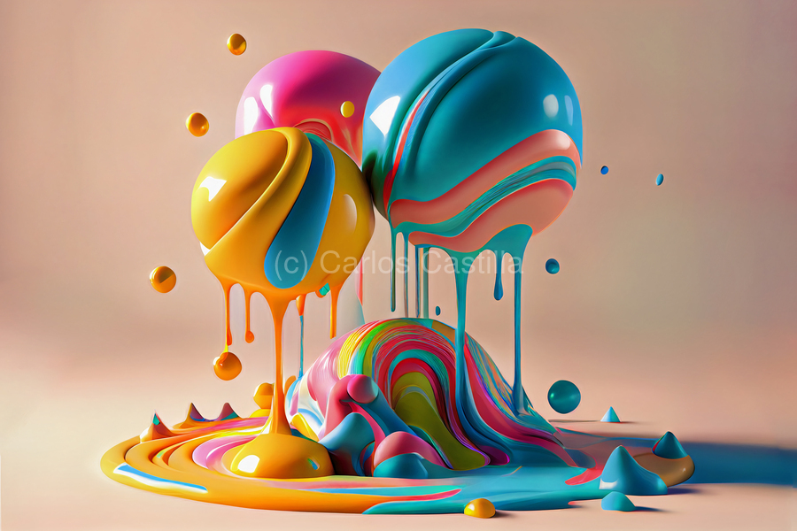 dripping candy