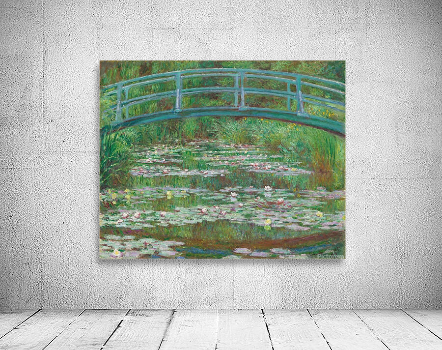 The Japanese Footbridge [1899] by Claude Monet [1840–1926] by ...