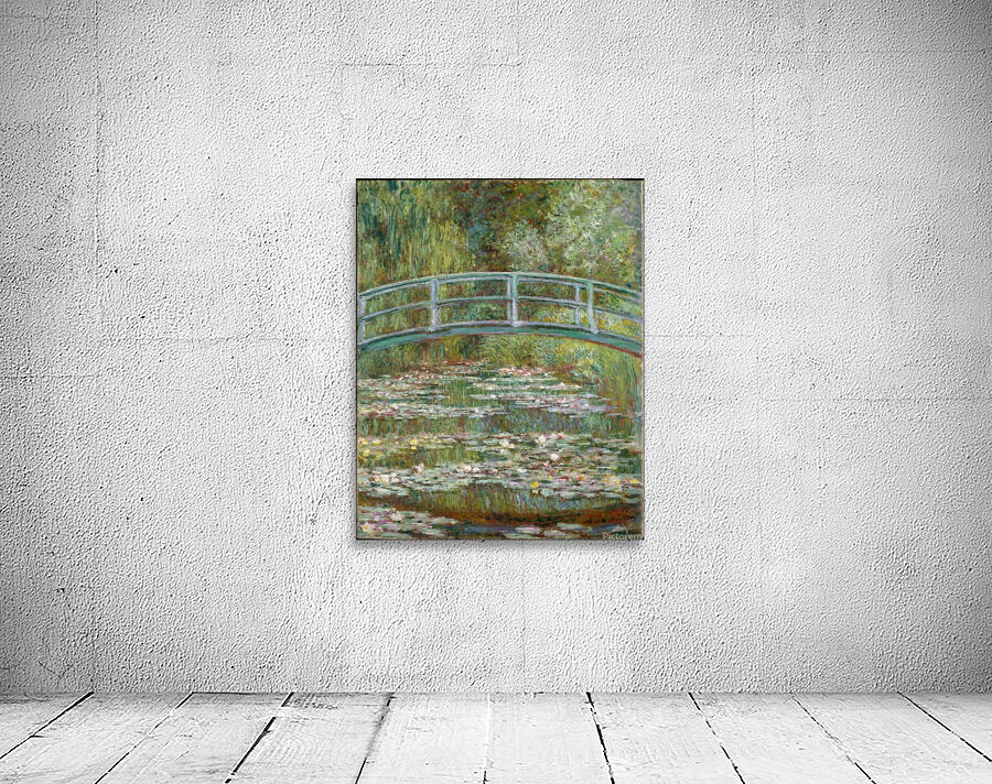 Claude Monet Bridge over a Pond of Water Lilies by ASAR STUDIOS Wall Art