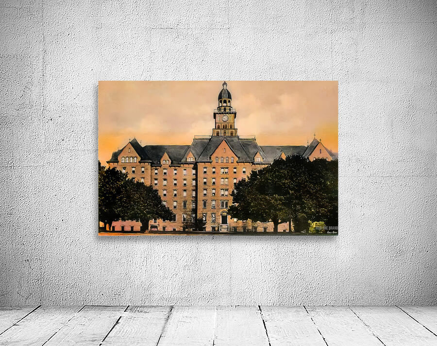 Old Main Building at Penn State University by Row One Brand Wall Art