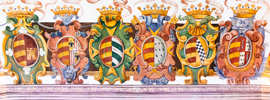 heraldic decorations